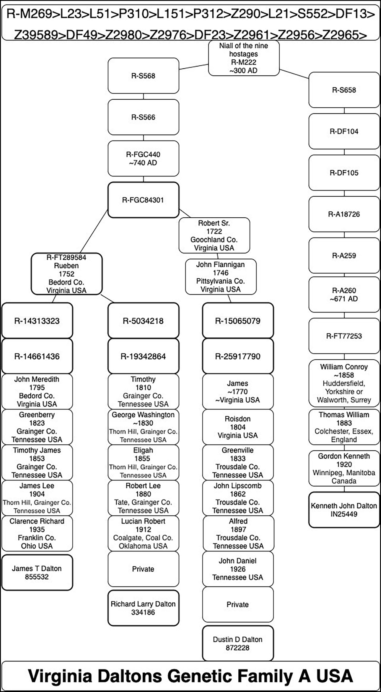 Dalton International DNA Project (DIDP) Website of The Dalton ...